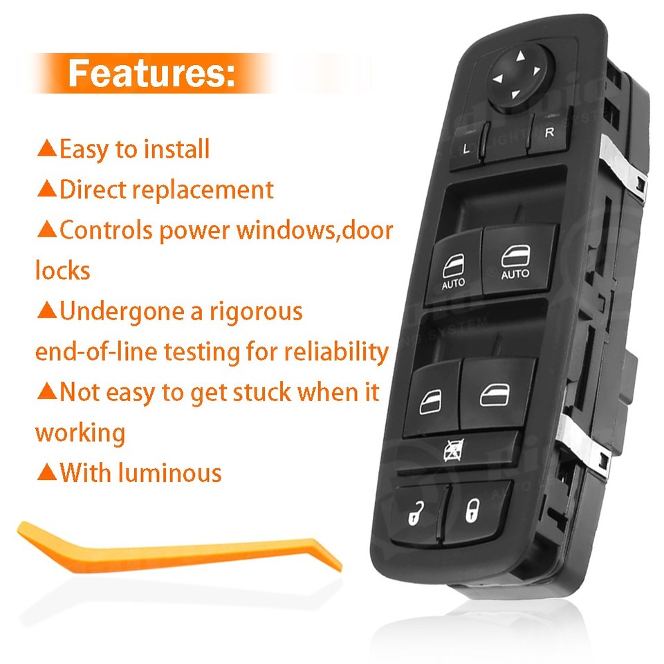 Master Power Window Switch for 2015 2016 2017 Chrysler 200 C S 4-Door ...
