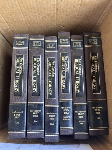 The Complete Biblical Library, Lot of 6 New Testament Books, Greek. 6 ...