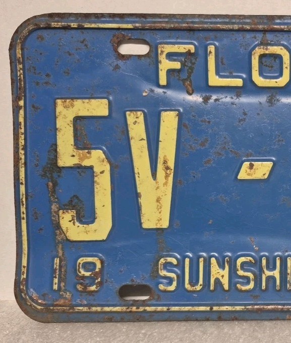 Vintage 1960 Florida- Sunshine State "V" Series Trailer "5V-3228 ...