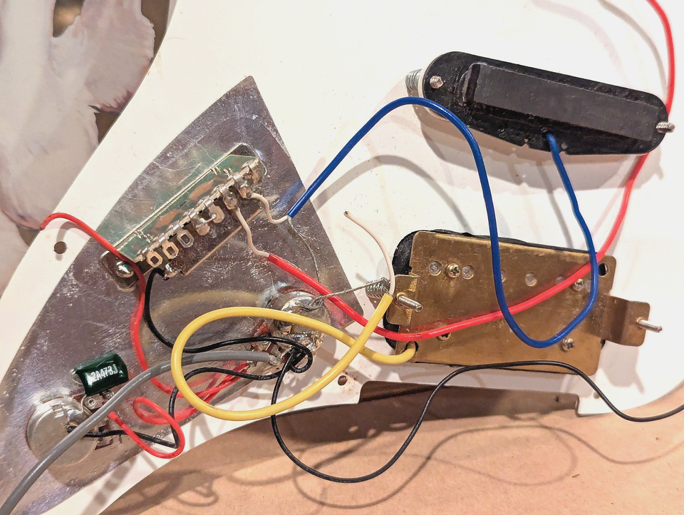 PEAVEY Raptor PICKGUARD Loaded OEM HSS 'As Is' | eBay