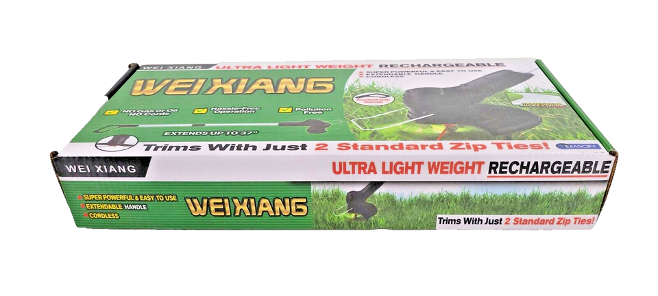 Emson Wei Xiang Bionic Trimmer Rechargeable 37 Inch Lawn Trimmer ...