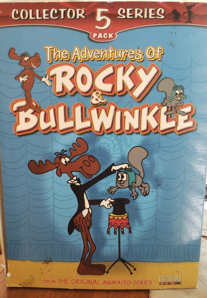 The Adventures of Rocky and Bullwinkle 1960s VHS Collector Box Set ...