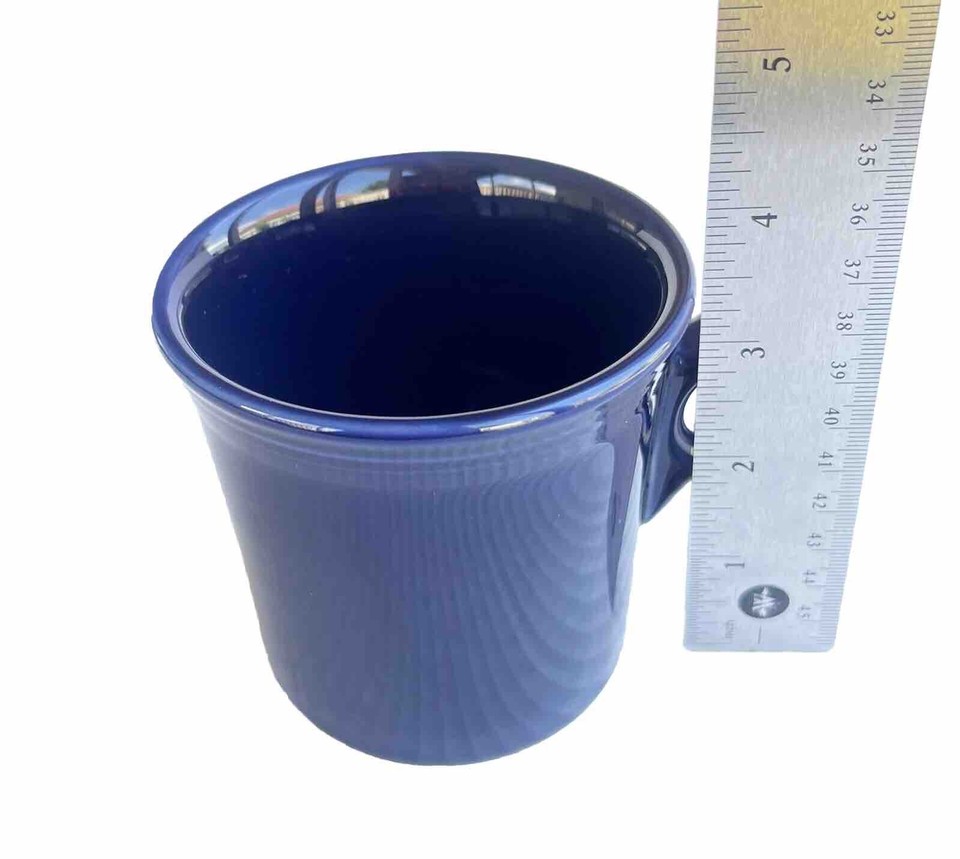 Fiesta Homer Laughlin Ring Handle Mug Navy Cobalt Blue Fiestaware 12 oz ...