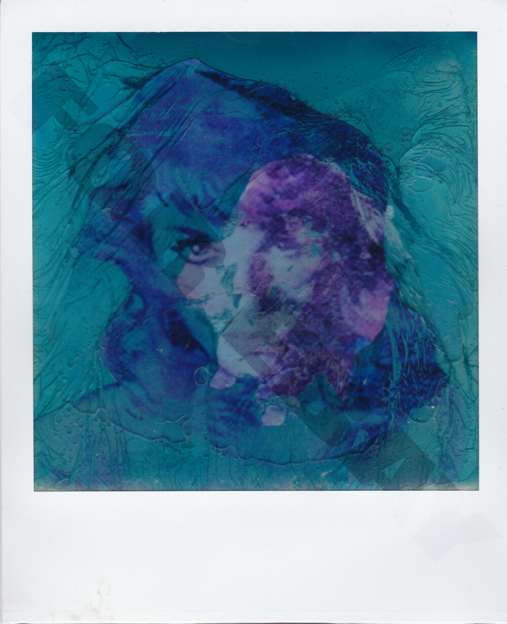 Original Polaroid Art by the Artist Michele Rave Grassani Pulp series ...