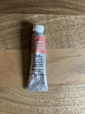 Winsor & Newton Professional Watercolour Paint Rose Dore 5ml Series 4 ...