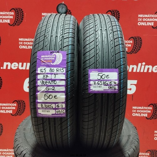 2x 165 80 R15 87T VEENTO G-2 M+S* 6.2/6.0mm REF:10749 | eBay