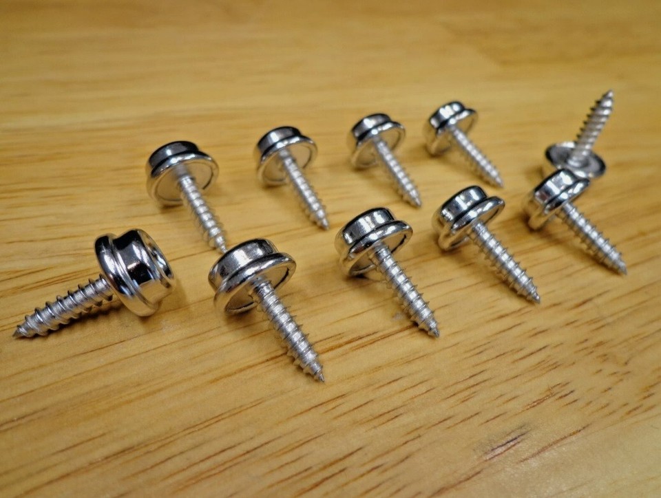 10 CONVERTIBLE TOP BOOT SNAP SCREWS FOR FORD MUSTANG TORINO FAIRLANE ...