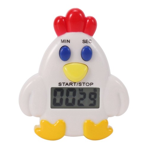 1X(Kitchen LCD Digital 99 Minute 59 SEC Countdown Clip Hen Alarm Timer ...