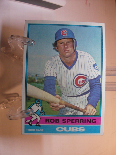 1976 Topps Baseball Card #323 Rob Sperring RC (91941) | eBay