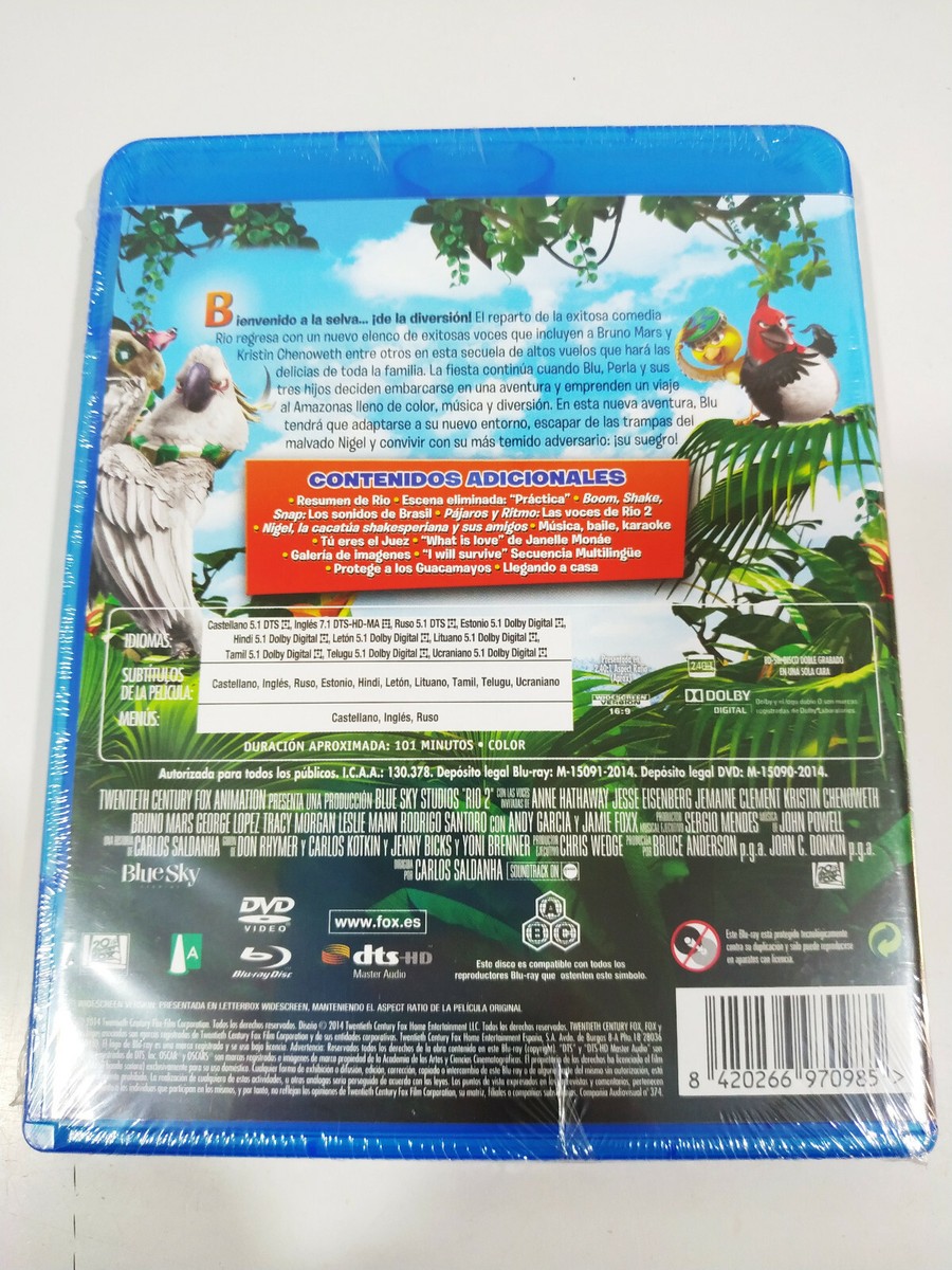 Portada Del Dvd De Río