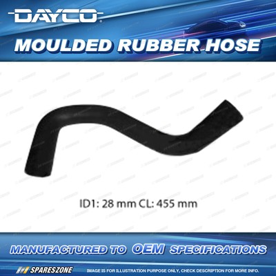 Dayco Lower Radiator Hose for Nissan Sunny 1.2L 1.4L 1.5L 1979-1983 ...