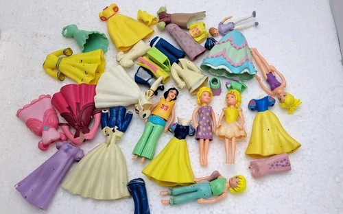Lot of Small Plastic Dolls Clothes As Pictured POlly? | eBay