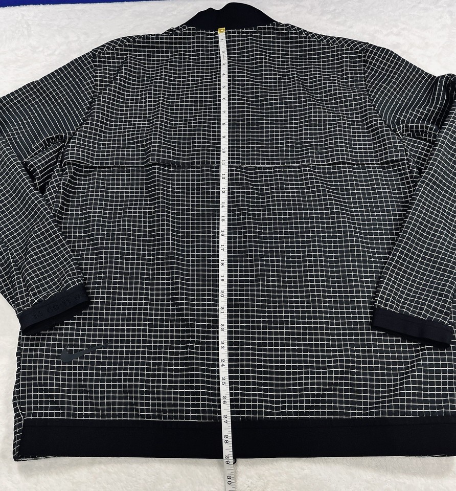 Nike Tech Pack Grid Bomber Jacket Men's Size XL Black AR1578-010 MSRP ...