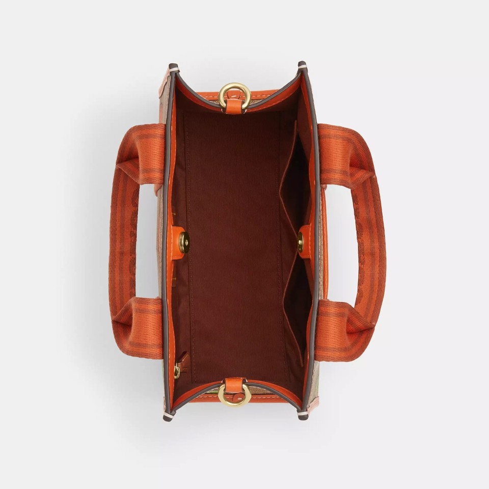 NWT Coach CAR80 CAR81 CAR79 Smith Tote Bag 24 Coated Canvas Smooth ...