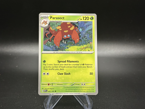Parasect - 47/165 Scarlet & Violet 151 - Pokémon TCG | eBay