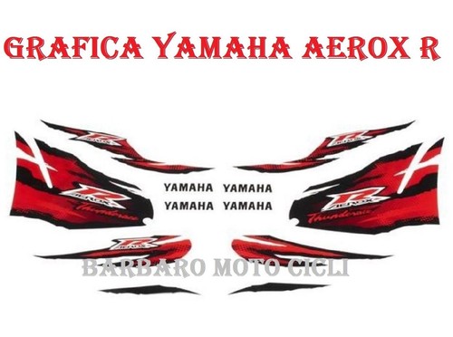 ORIGINAL YAMAHA AEROX R 50 GRAPHIC STICKER KIT 2012 TO 2019 STICKERS ...