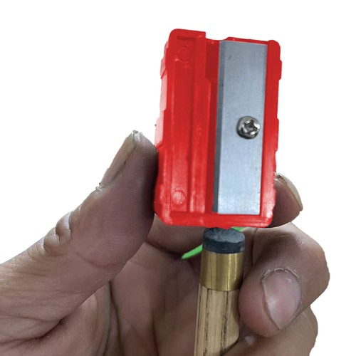 2pcs Billiard plastic cue tip shaper corrector Pencil sharpener shape ...