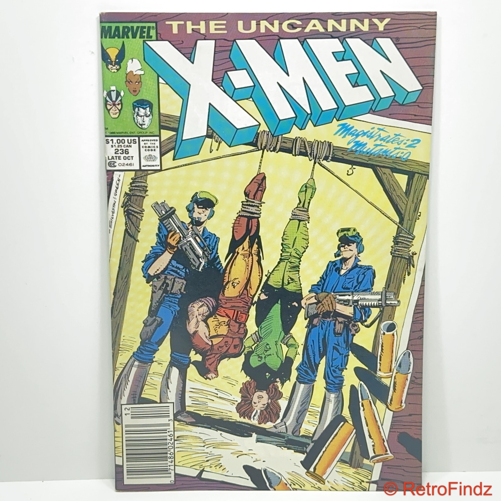 Uncanny X-MEN #236 - First Appearance of the GENEGINEER Key 1988 ...