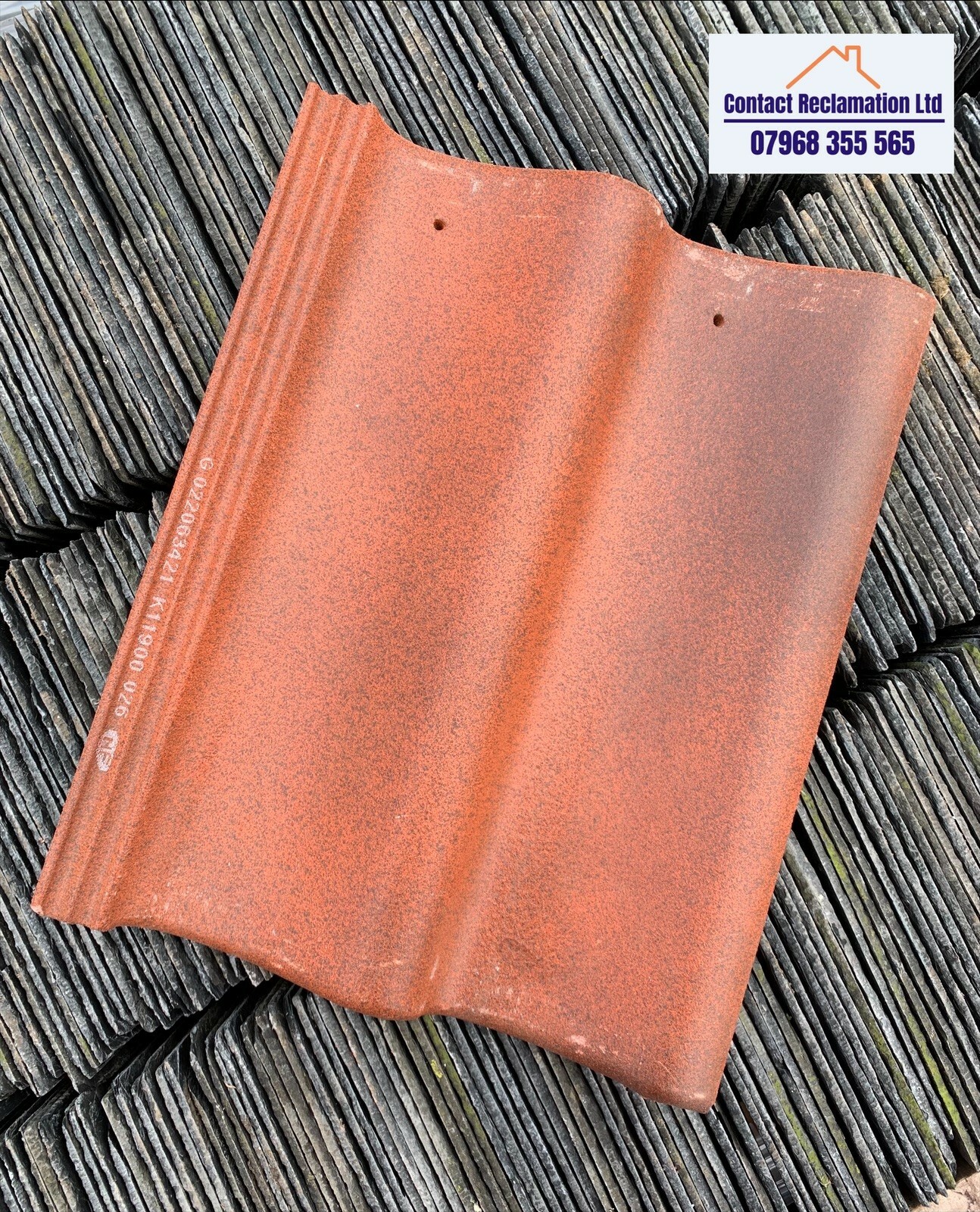 NEW Crest Double Pantile Concrete Roof Tile - Rustic Red (HG-1600 ...