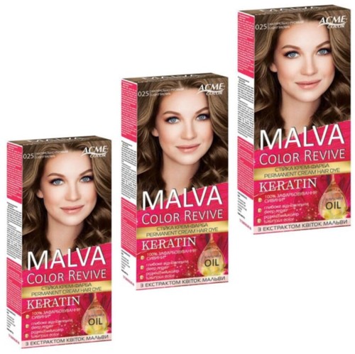 Permanent cream hair dye Acme Color Malva Color Revive 025 Natural ...