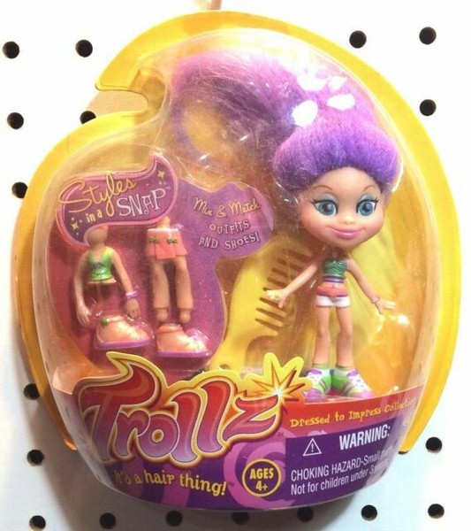 Hasbro Trollz Doll It's a Hair Thing Dressed to Impress Collection 2004 ...