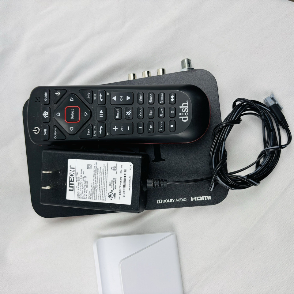 DISH Network Joey 3 Satellite Receiver w/ Remote & Power Cord – Good ...