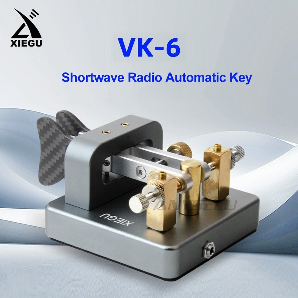 XIEGU VK-6 Mini Shortwave Radio Aluminum Alloy Automatic CW Electric ...