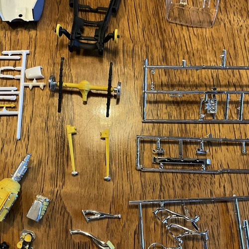 AMT 1/25 1937 Chevy Coupe "Salt Shaker" Plastic Model Kit Started | eBay