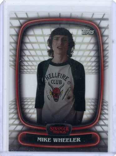 2025 Topps High Tek Netfix Stranger Things MIKE WHEELER #10! | eBay