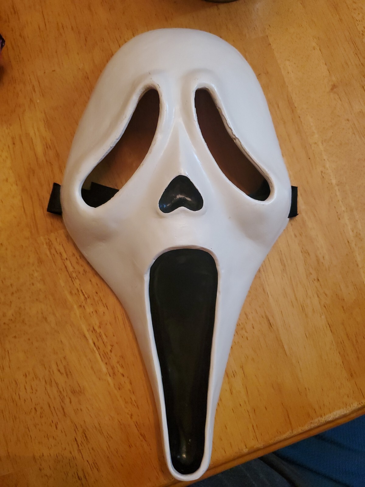 Scream Mask thick Hard Plaster Ghost Face Scary Halloween Wall Ornament ...