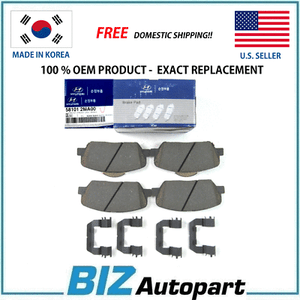 OEM GENUINE FRONT BRAKE PADS KIT FOR 10-16 HYUNDAI GENESIS COUPE 58101 ...