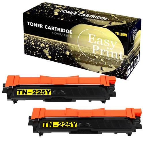 (2PK,Yellow) TN225 TN-225 Toner Cartridge for HL-3140CW 3142CW MFC ...