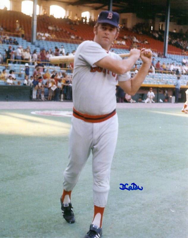 Danny Cater 1972-1974 Boston Red Sox at Old Comiskey Park Signed 8x10 ...