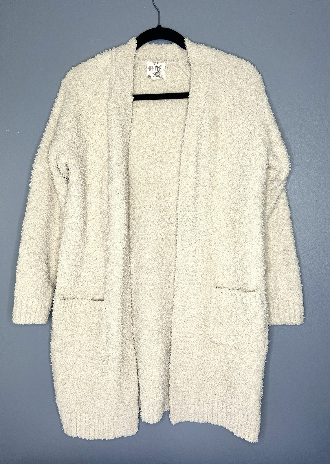 Hippie Rose Long Duster Cardigan Color Magic Stone Po… - Gem