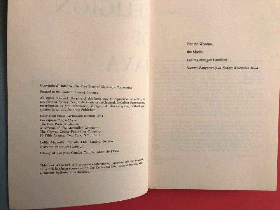 The Religion of Java Paperback – 1964 | eBay
