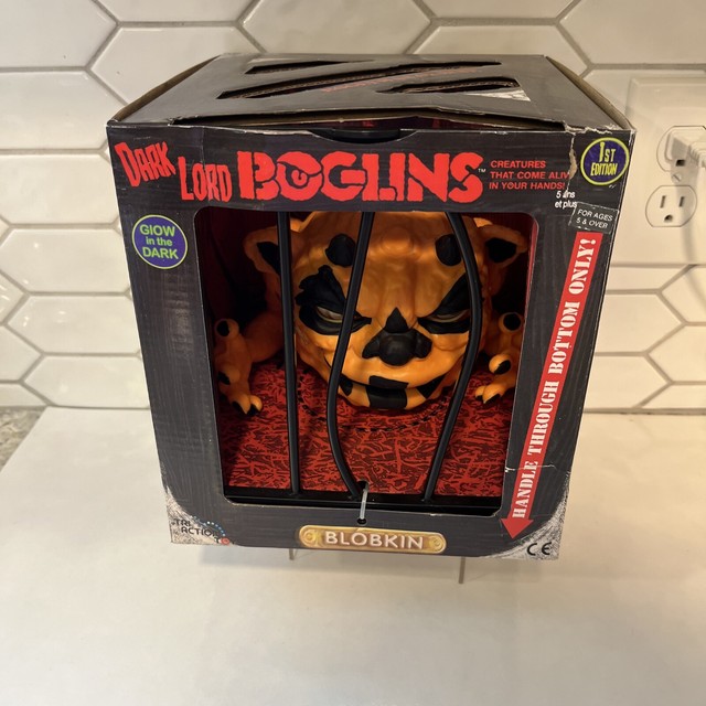 Boglins 200630 Dark Lord Blobkin Hand Puppet - Orange for sale online ...