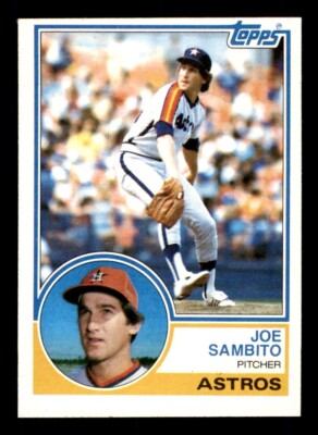 1983 Topps Baseball #662 Joe Sambito EX/MT or Better *cc1 | eBay