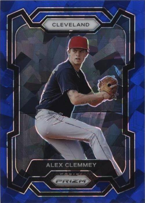 2024 Panini Prizm - Alex Clemmey #94 Blue Ice Prizm (RC) for sale ...