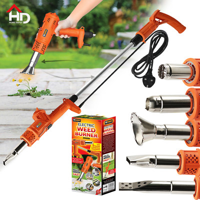 Electric Weed Burner Wand Hot Air Blaster Torch 650°c Garden Weed ...