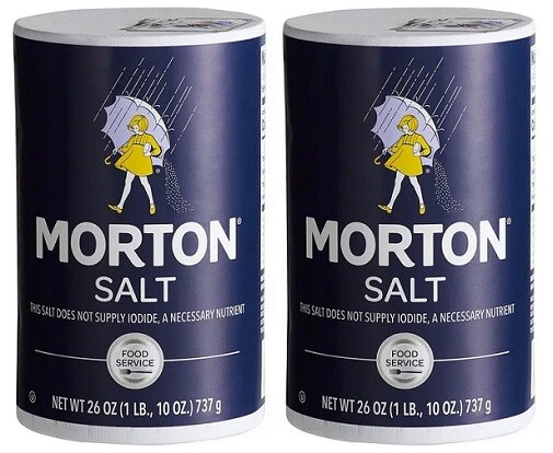 Morton Salt Container Morton Iodized Table Salt 4lb. Box, 1 City