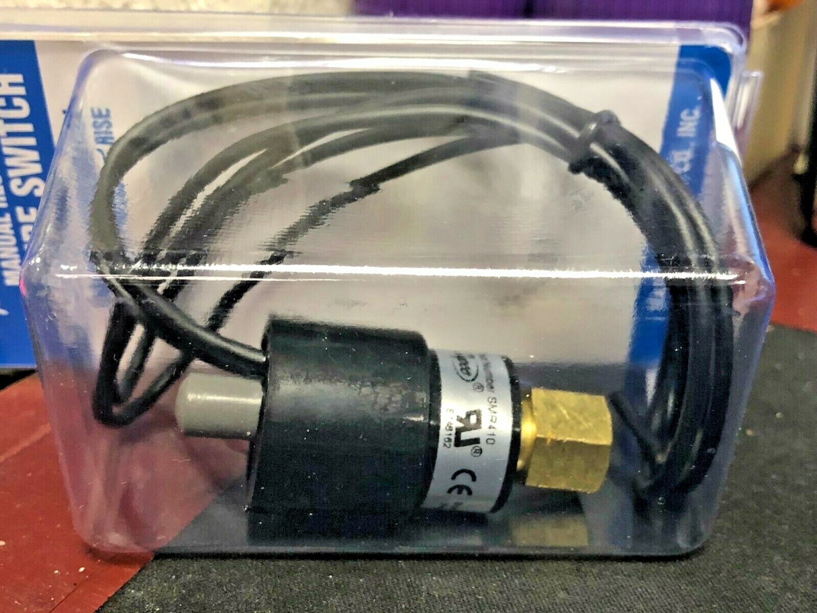 PRESSURE SWITCH High w/Manual Reset Push Button Open: 410 PSI +/- 15 ...