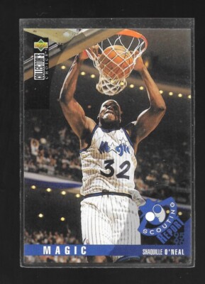 Shaquille O'Neal Upper Deck Collector's Choice 1995-96 #339 NBA Shaq ...