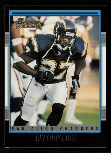 2001 Bowman #147 Tay Cody RC Rookie San Diego Chargers Football Card | eBay