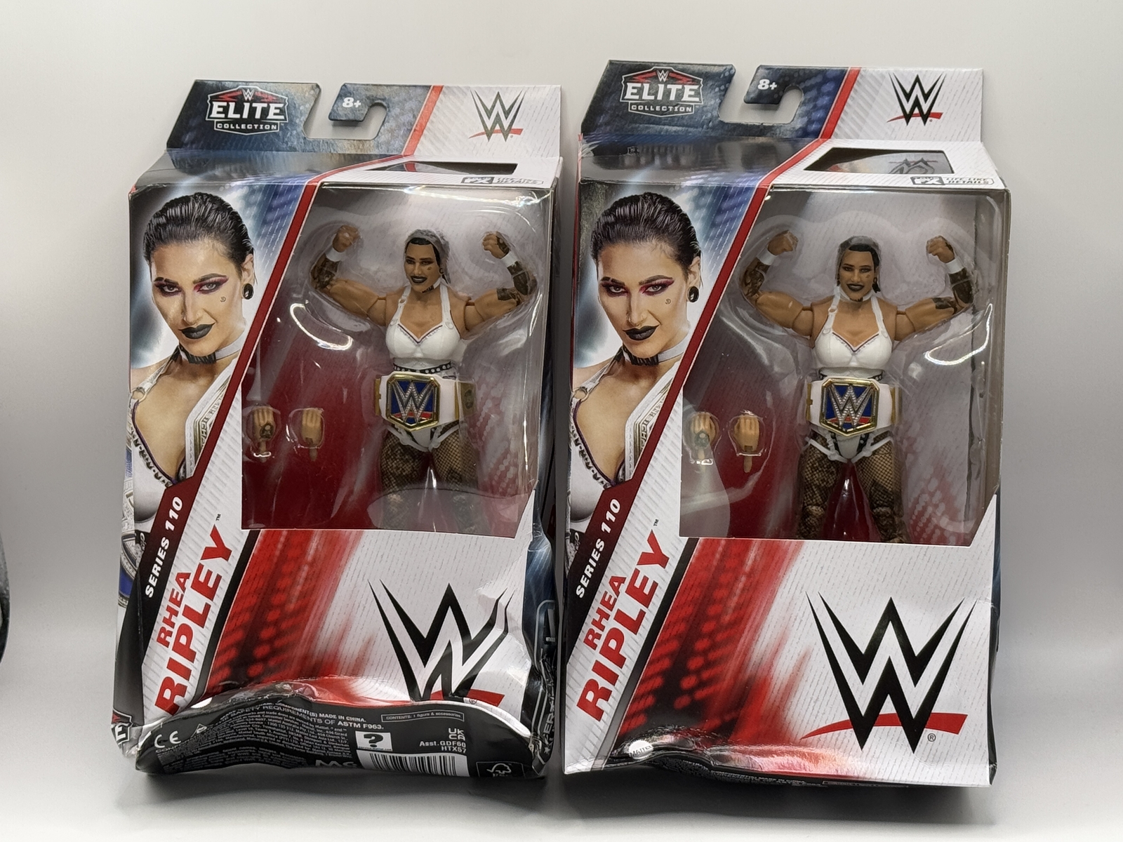 WWE Mattel HTX57 Elite Series 110 Rhea Ripley Action Figure Lot of 2 ...