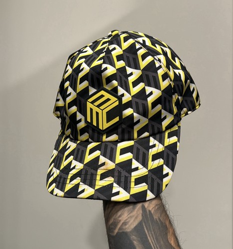 MCM Cubic Logo Hat Yellow | eBay