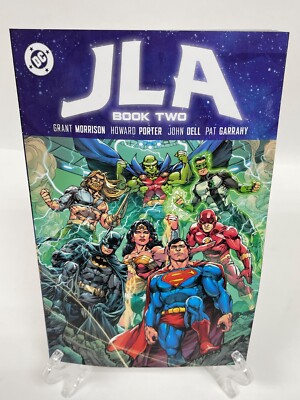 JLA Book Two 2 by Grant Morrison & Howard Porter New DC Comics TPB ...
