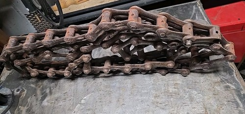 Antique 19th c. Rare Hand Forged Wrought Iron H57 PINTLE Chain Manure ...