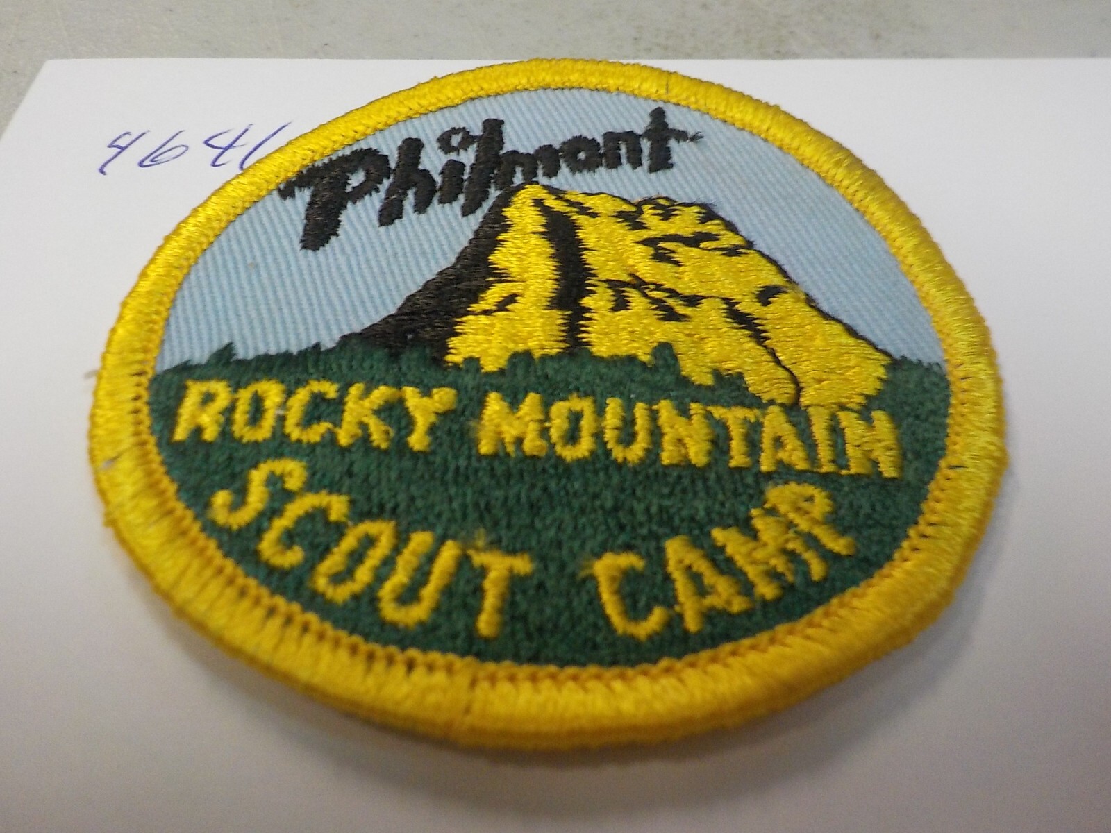 P-4641 Philmont Rocky Mountain Scout Camp Patch | eBay