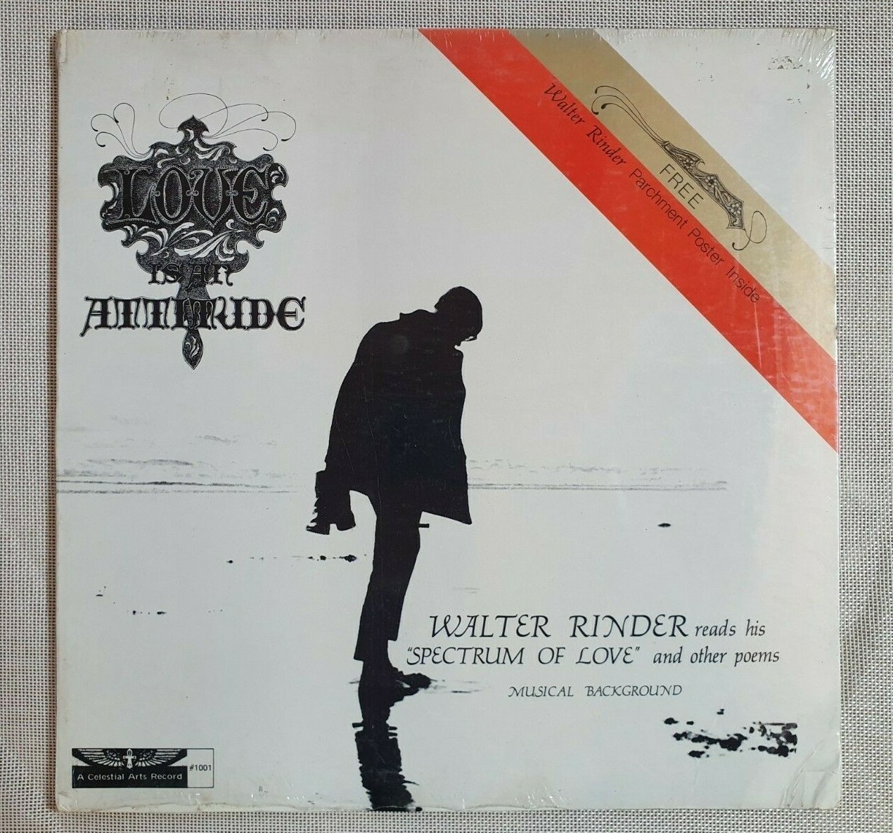 WALTER RINDER Spectrum of love LP sealed original press RARE gatefold w ...