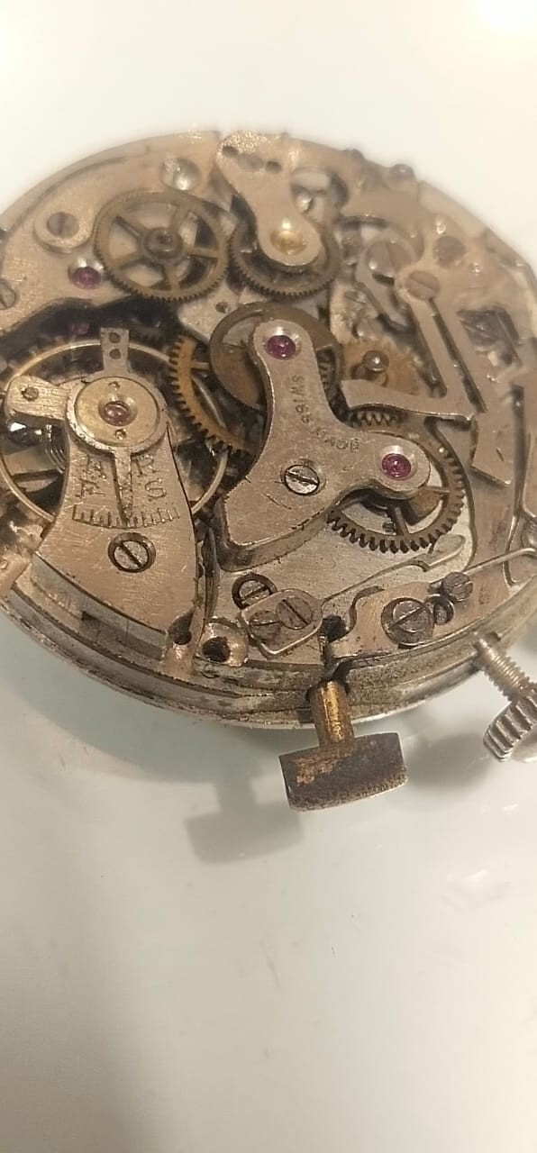 LANDERON 148 CALIBER CHRONOGRAPH MOVEMENT With Crown SWISS MADE NOT ...